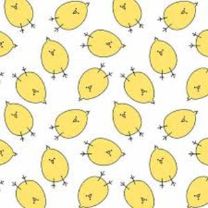 Baby Chick Fabric, Fabric by Yard, Half Yard, Cotton Fabric, Andover ...