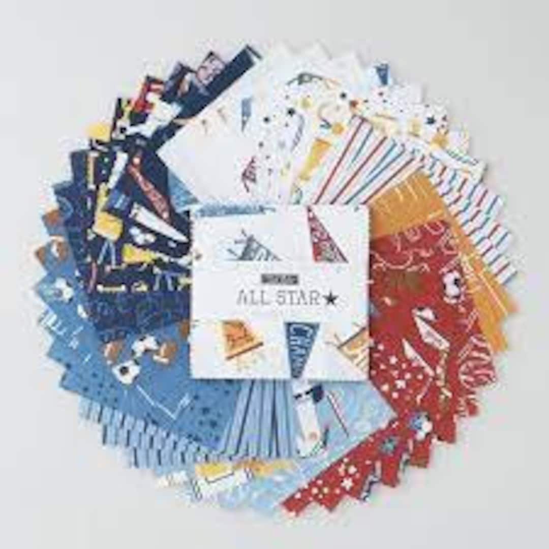 All Star Charm Pack, Moda Charm Pack, Stacy Iest Hsu Fabric, Cotton ...