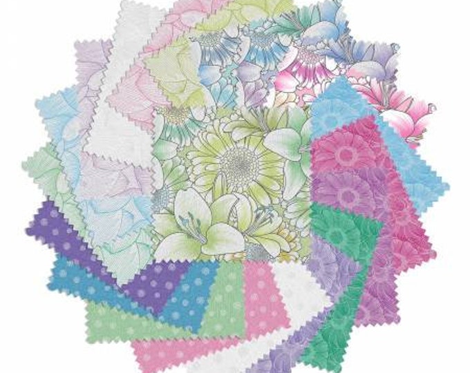 Garnet & Gingham, Charm Pack, Cotton Fabric, Precut 5 Inch, Squares ...