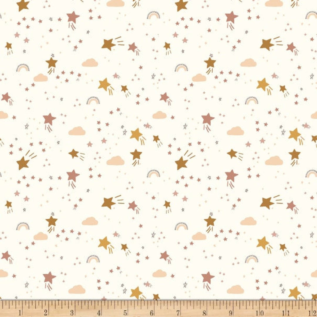 Starry Night Fabric, Dear Stella Fabric, Fabric by the Yard, Half Yard ...