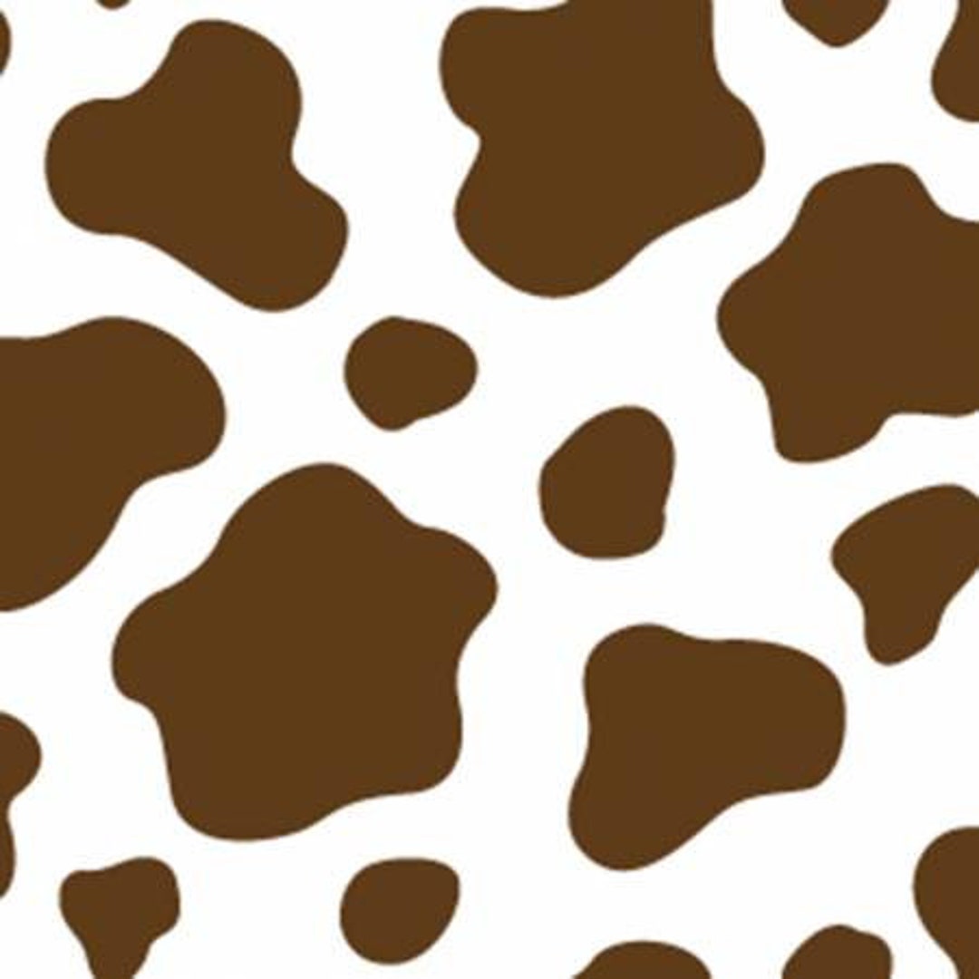 Cowhide Fabric, Howdy Pard'ner, Cow Fabric, Fabric by the Yard, Half ...