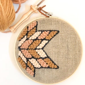 Starburst, Printable Punch Needle Pattern, PNG Pattern, Rug Hooking ...