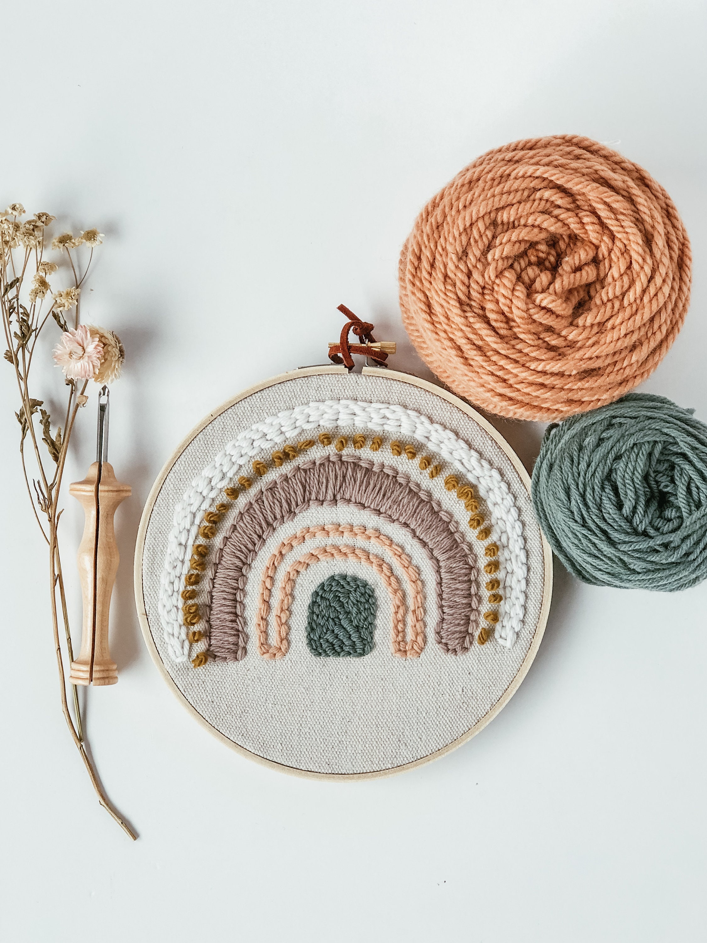 Punch Needle Patterns 12 Easy to Follow PDF Printable - Etsy