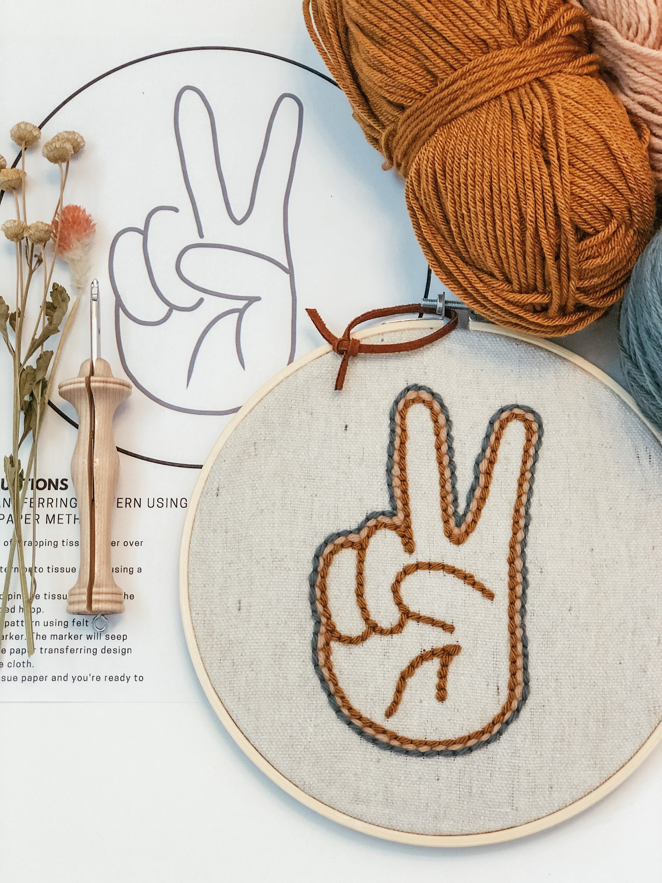 Punch Needle Patterns 12 Easy to Follow PDF Printable - Etsy