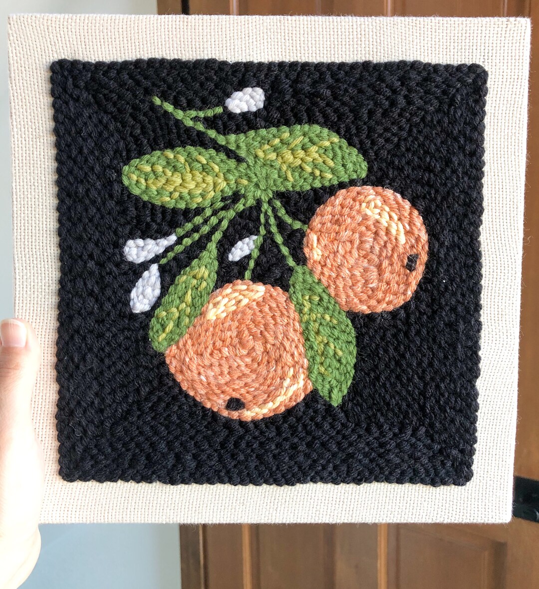 Punch Needle Pattern, PDF Low Fruit Printable Pattern - Etsy