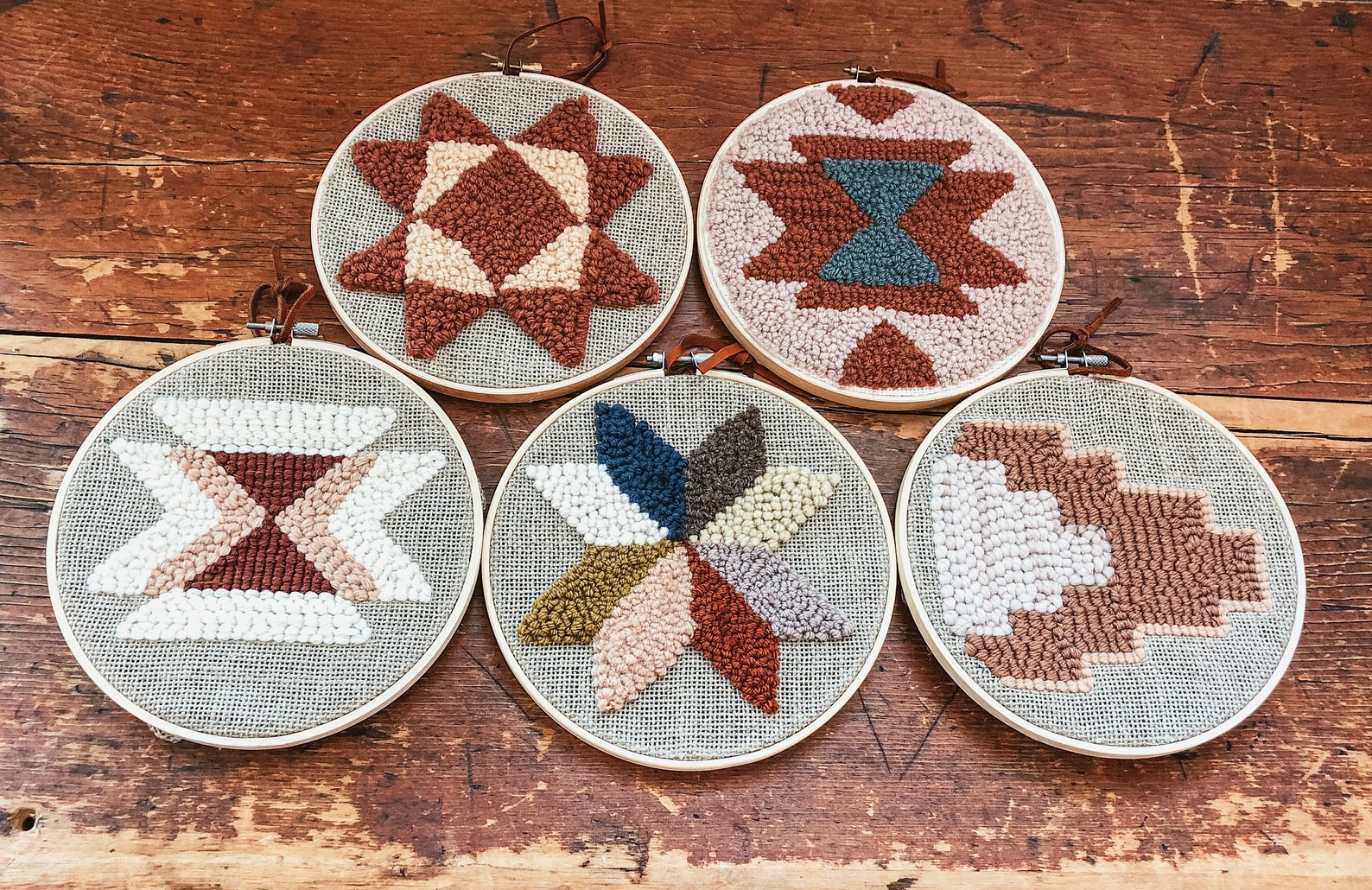 Punch Needle Patterns 40 PDF Printable Patterns | Etsy