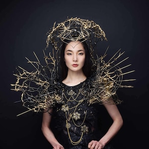 Royal Costume - Neck Shoulder Piece - Cage Royal Fantasy - Mysterious ...