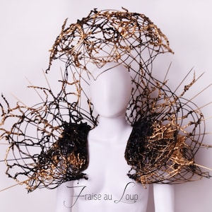 Royal Costume - Neck Shoulder Piece - Cage Royal Fantasy - Mysterious ...