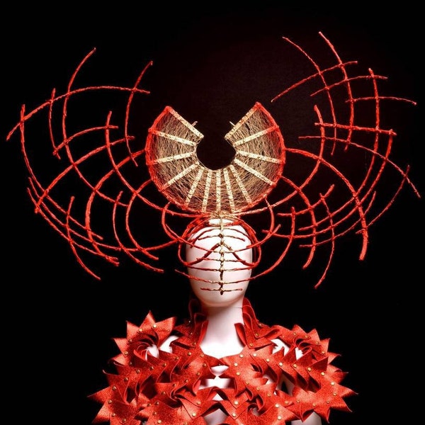 Futuristic Headdress - Etsy