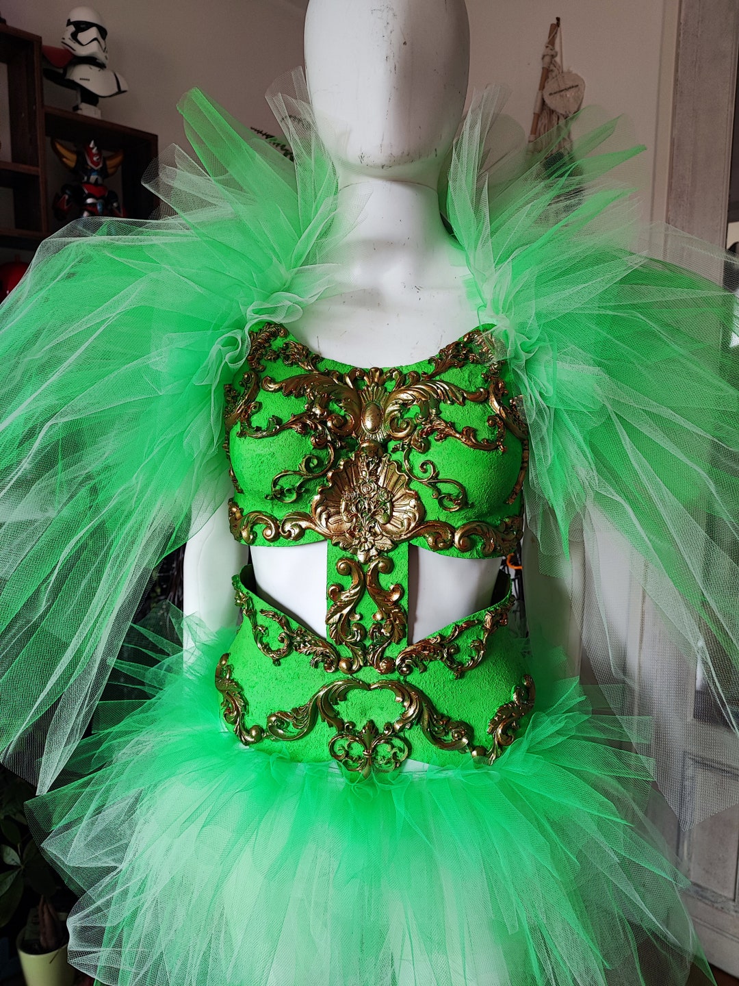 Majestic Costume - Royal - Fae - Venice Gala - Golden - Fairytale ...