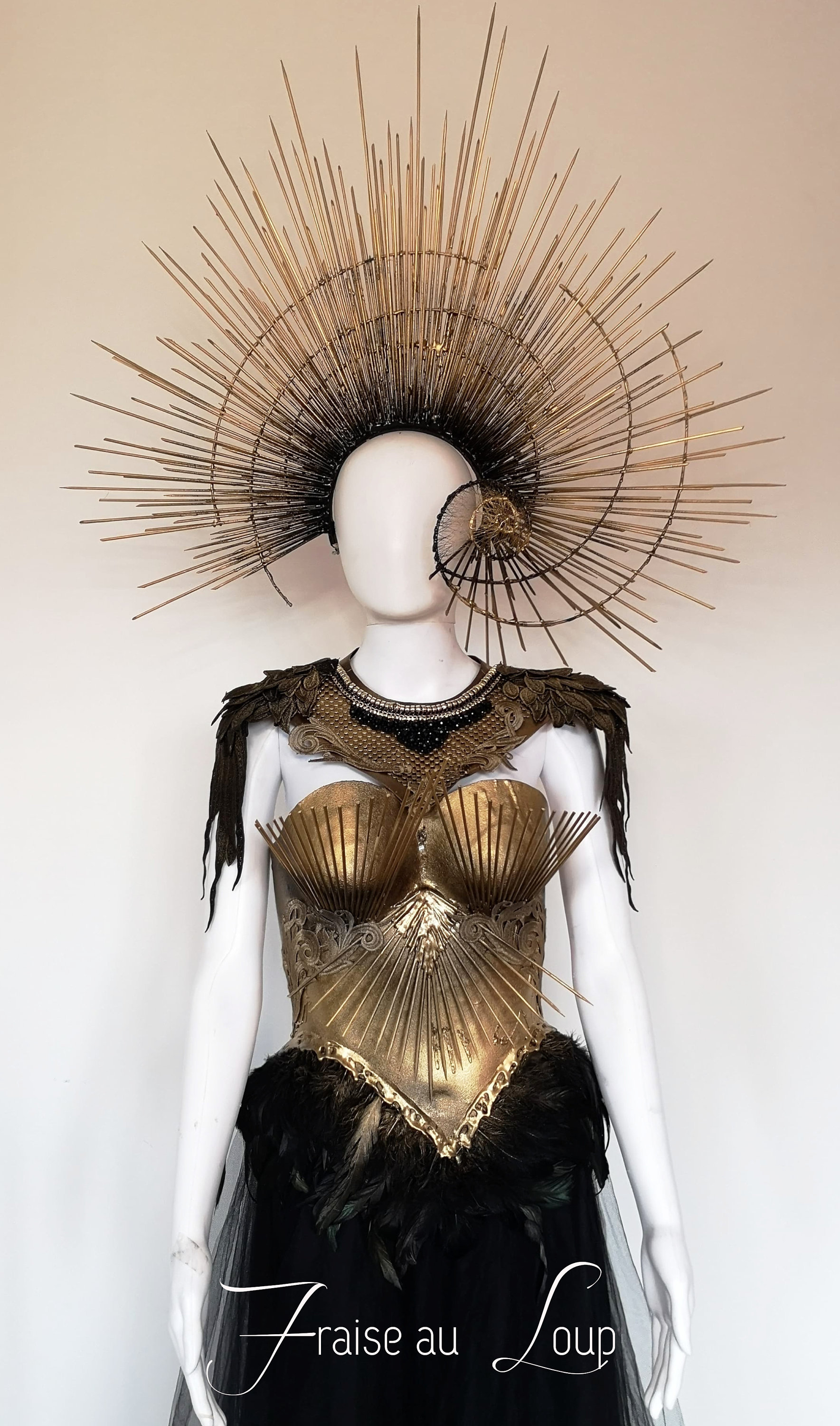 Majestic Costume Royal Fae Venice Gala Golden - Etsy