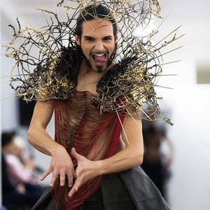 Royal Costume - Neck Shoulder Piece - Cage Royal Fantasy - Mysterious ...