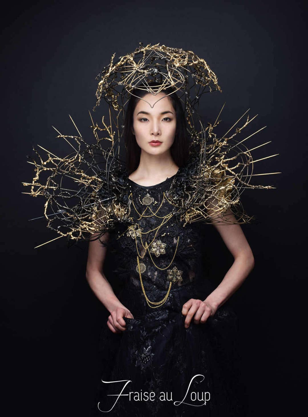 Royal Costume - Neck Shoulder Piece - Cage Royal Fantasy - Mysterious ...