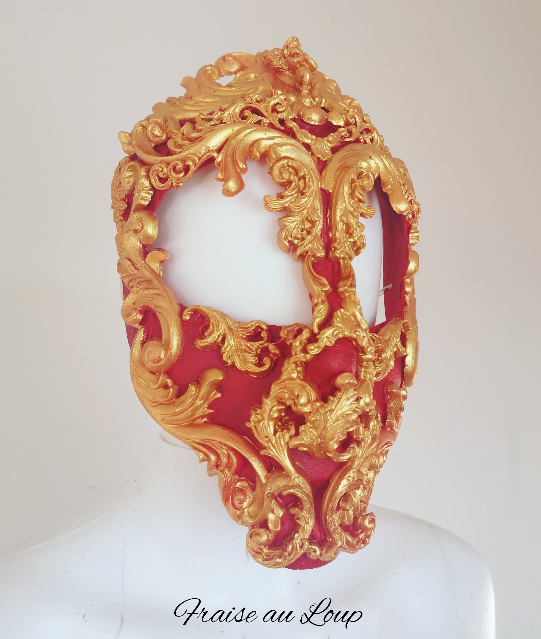 Baroque Mask Mouth Mask Mouth Patch Filigree Baroque | Etsy