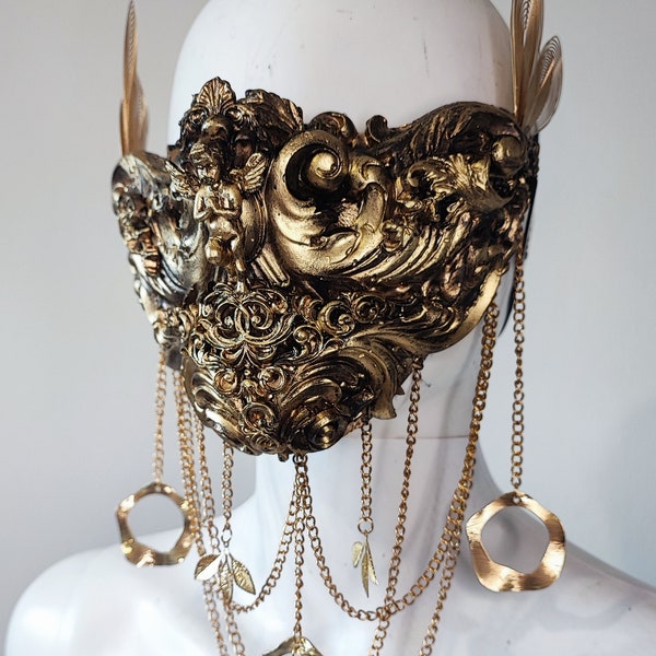 Baroque Blind Mask - Etsy