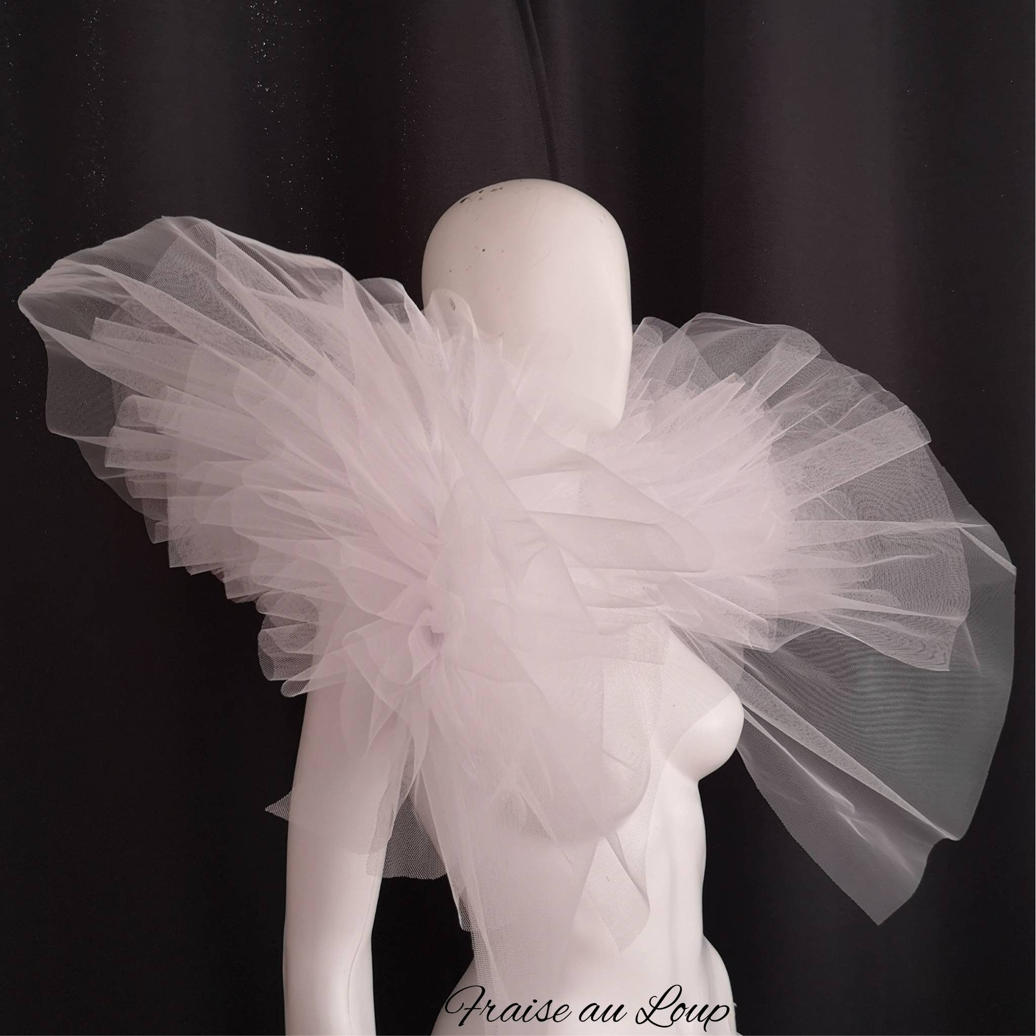 Bolero Tulle Pierrot Circus Elizabethan Neck Ruff Suit - Etsy