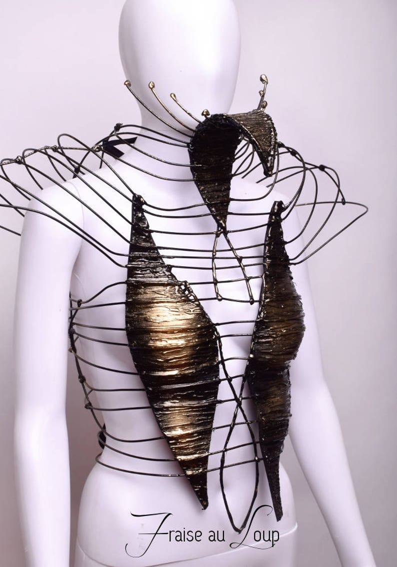 Body Cage Costume Designer Fashion Goth Alternative - Etsy