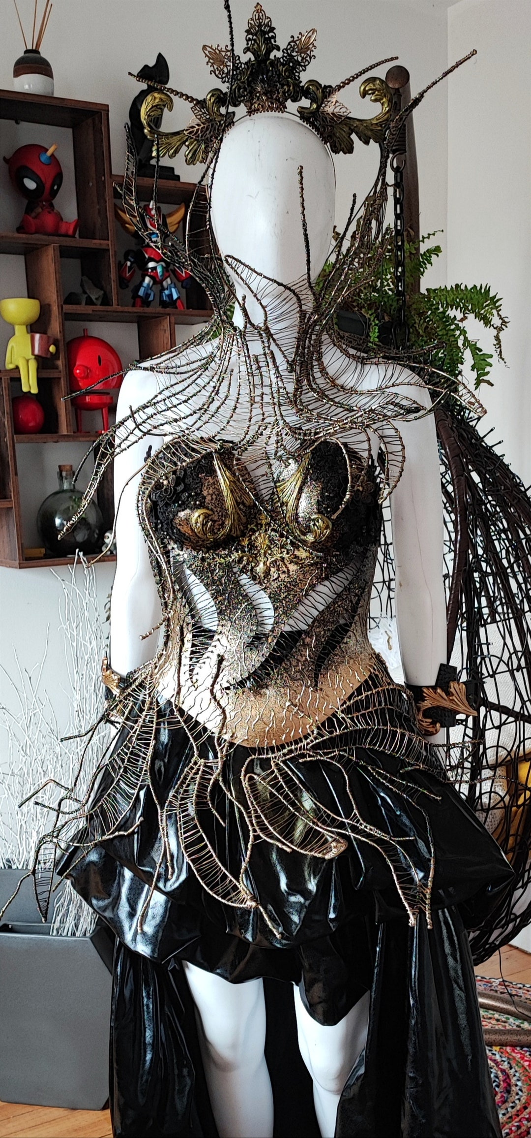 Majestic Costume - Royal - Fae - Venice Gala - Golden - Fairytale ...