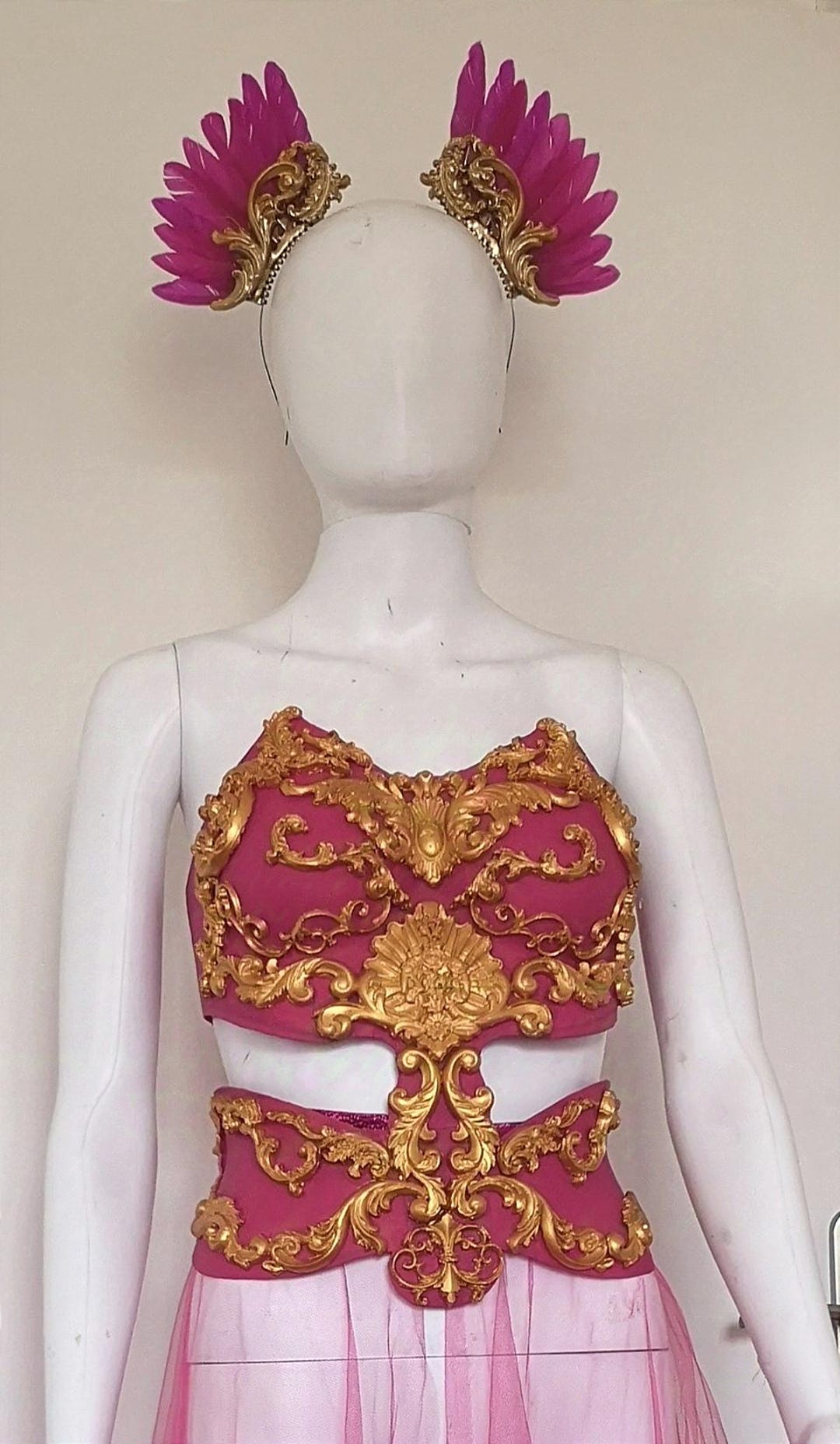 Fraise Au Loup Breastplate - Cosplay - Baroque - Royal Costume Designer ...