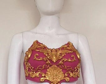 Fraise Au Loup Breastplate - Cosplay - Baroque - Royal Costume Designer ...