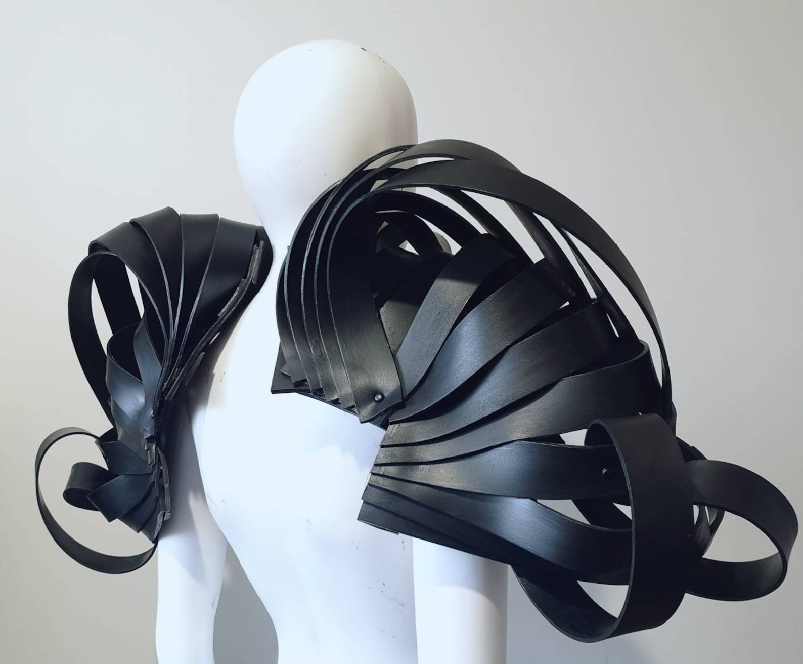 Shoulder Pads Futuristic Geometry Col Ruff Avant | Etsy