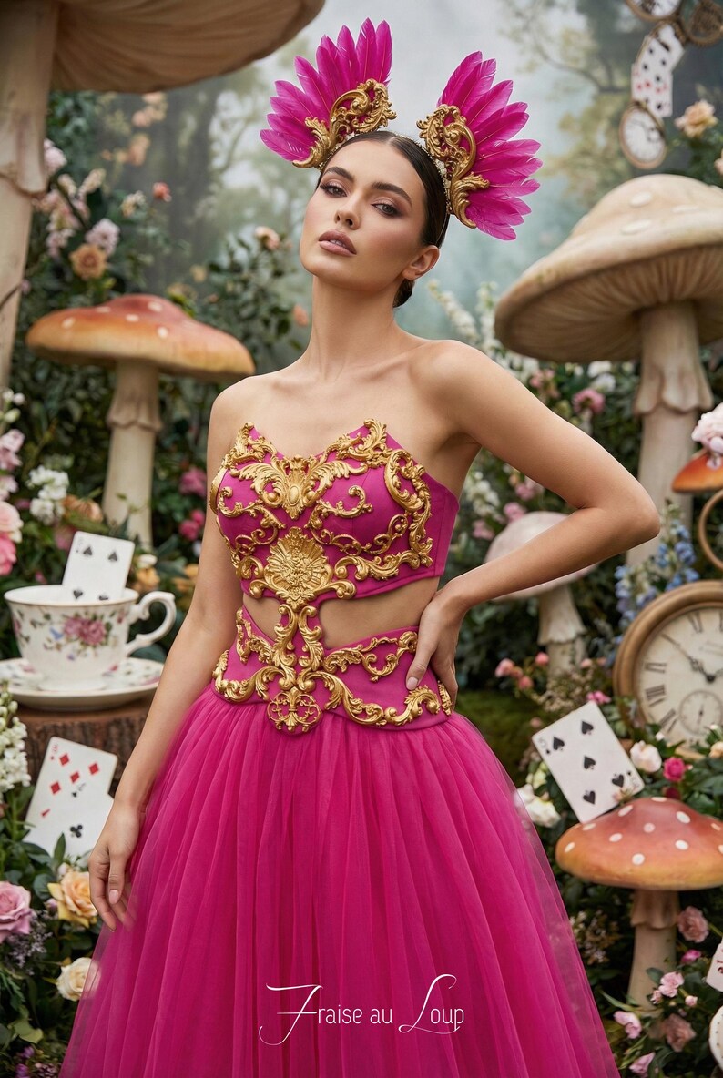 Fraise Au Loup Breastplate - Cosplay - Baroque - Royal Costume Designer ...