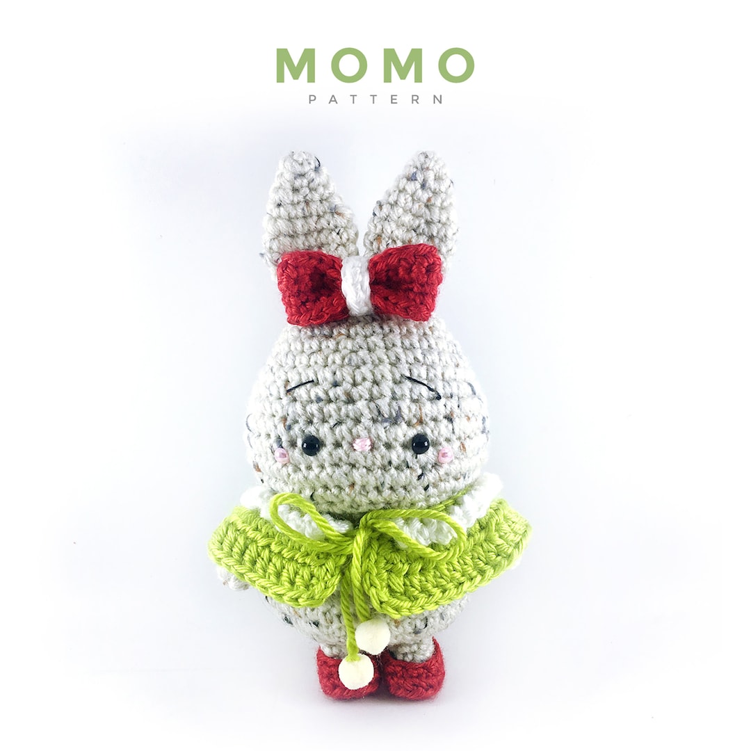 CROCHET PATTERN (PDF): Momo the Bunny Amigurumi / Plushie / Bagcharm - Etsy