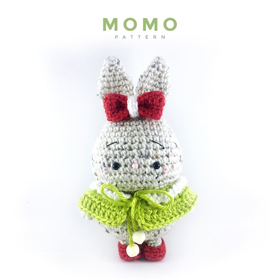 CROCHET PATTERN PDF: Momo the Bunny Amigurumi / Plushie / - Etsy