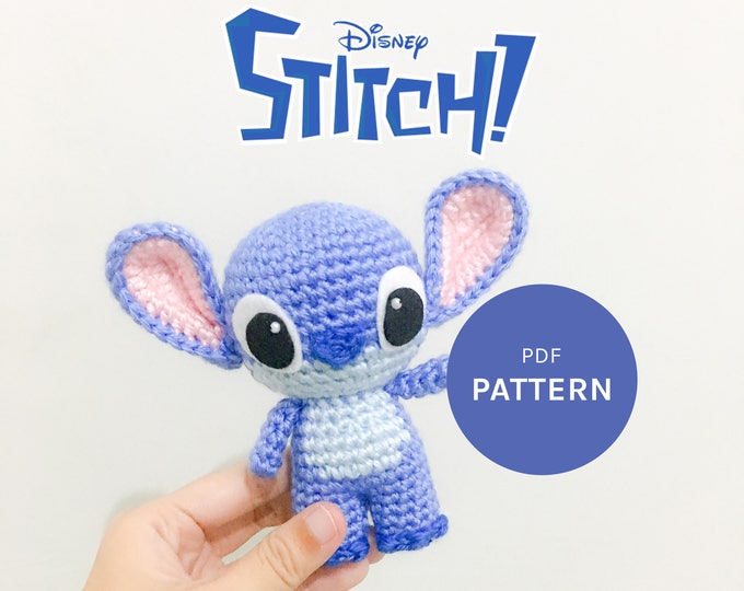 CROCHET PATTERN (PDF): Stitch Amigurumi / Plushie / Bagcharm - Etsy Canada