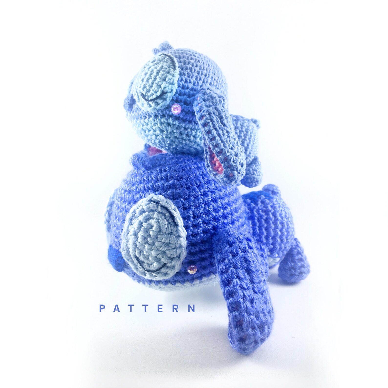 CROCHET PATTERN (PDF): Sleepy Stitch Amigurumi / Plushie / Bagcharm - Etsy