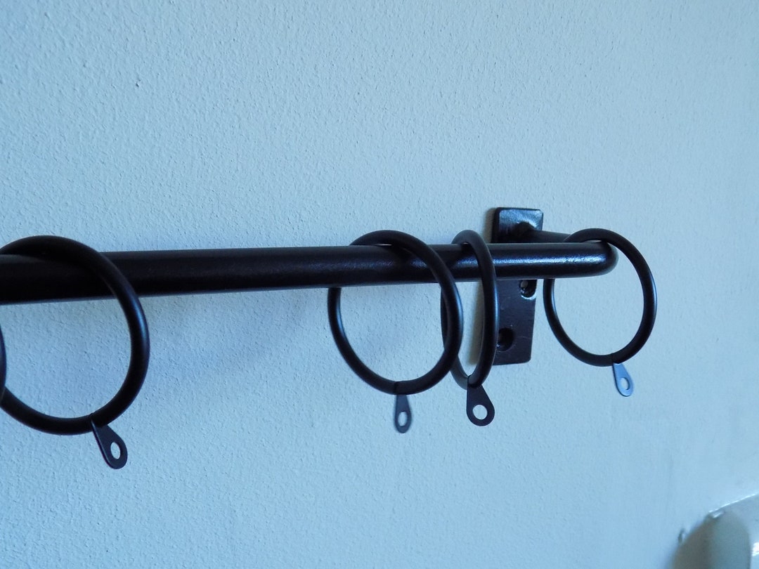 Hand Crafted in the UK... French Style Curtain Rail & Ring Set