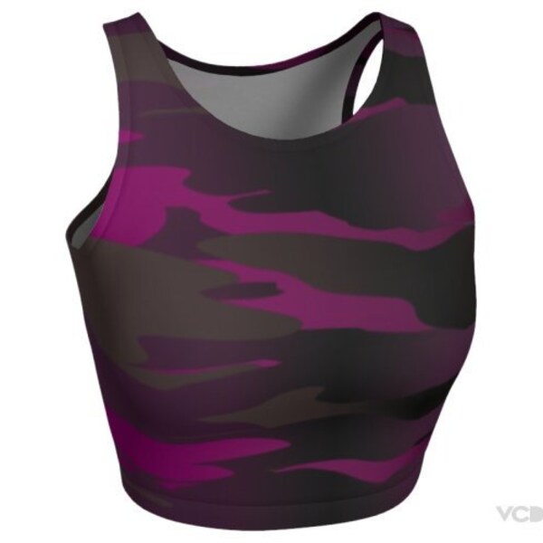 Camouflage Crop Top - Etsy