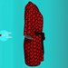 Red Heart Robe VALENTINES Day KIMONO ROBE Heart Print Kimono - Etsy