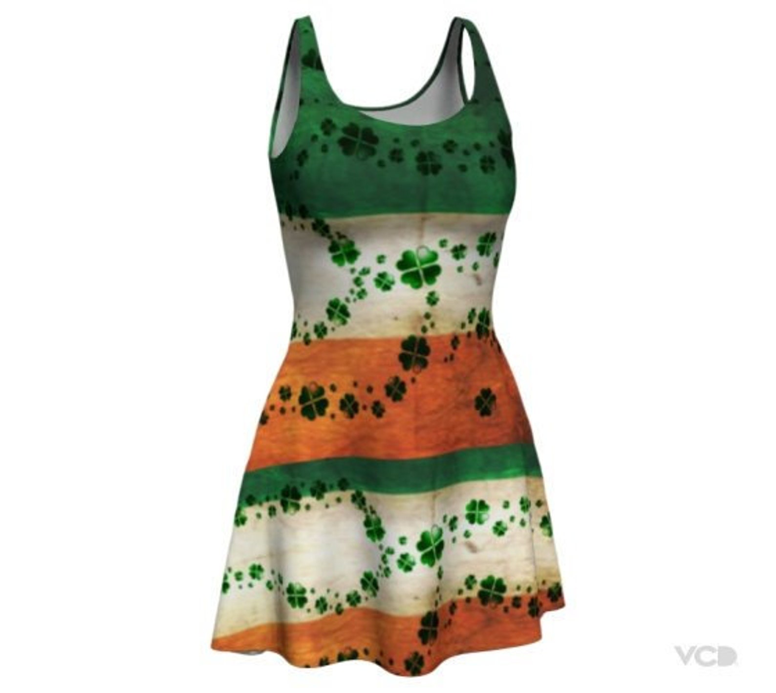 St Patricks Day DRESSES Shamrock IRISH FLAG Dress Womens - Etsy