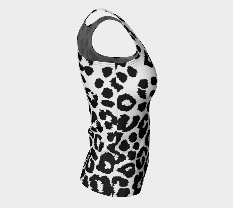 Snow Leopard Tank Top Cheetah TANK TOP Animal Print Tank Top - Etsy