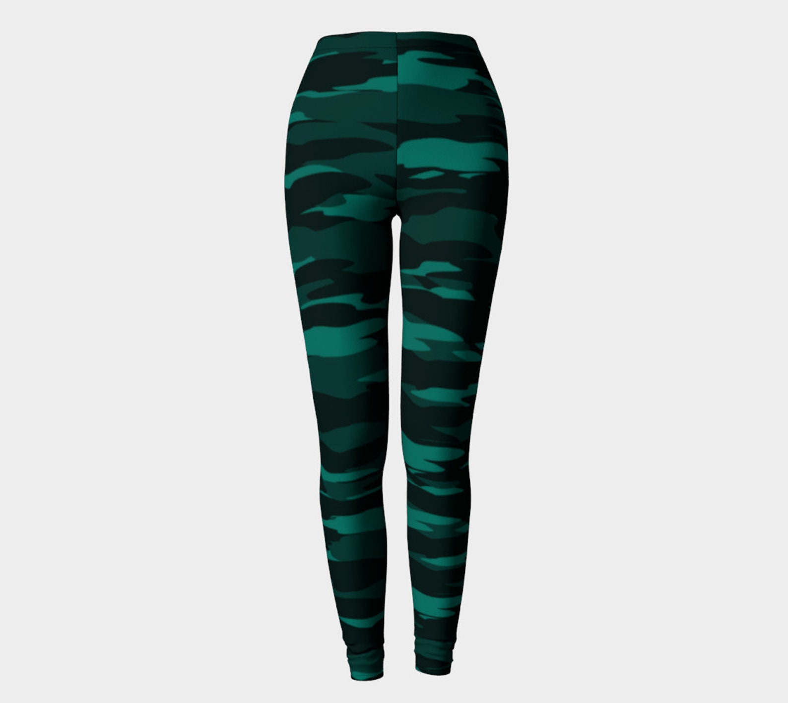 Green Camouflage Leggings for Women CAMOUFLAGE LEGGINGS WOMENS - Etsy