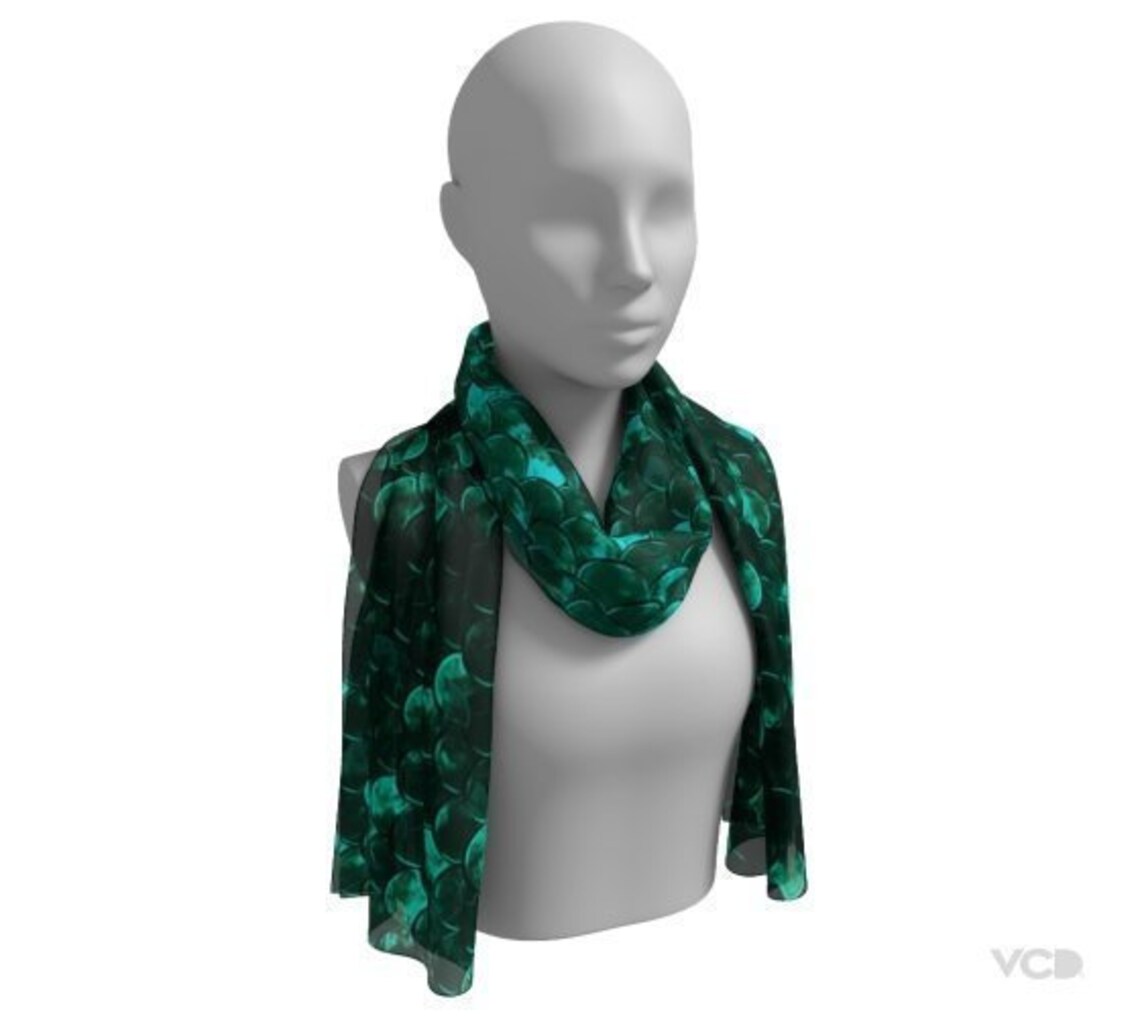 Mermaid SCARF Womens Beach Scarf Designer Fashion SCARVES for - Etsy