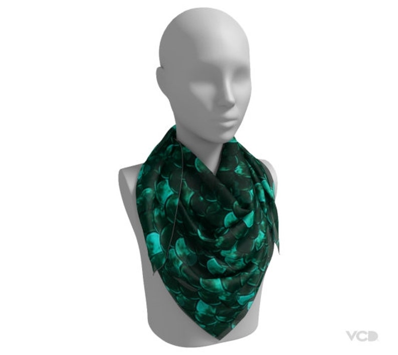 Mermaid SCARF Womens Beach Scarf Designer Fashion SCARVES for - Etsy