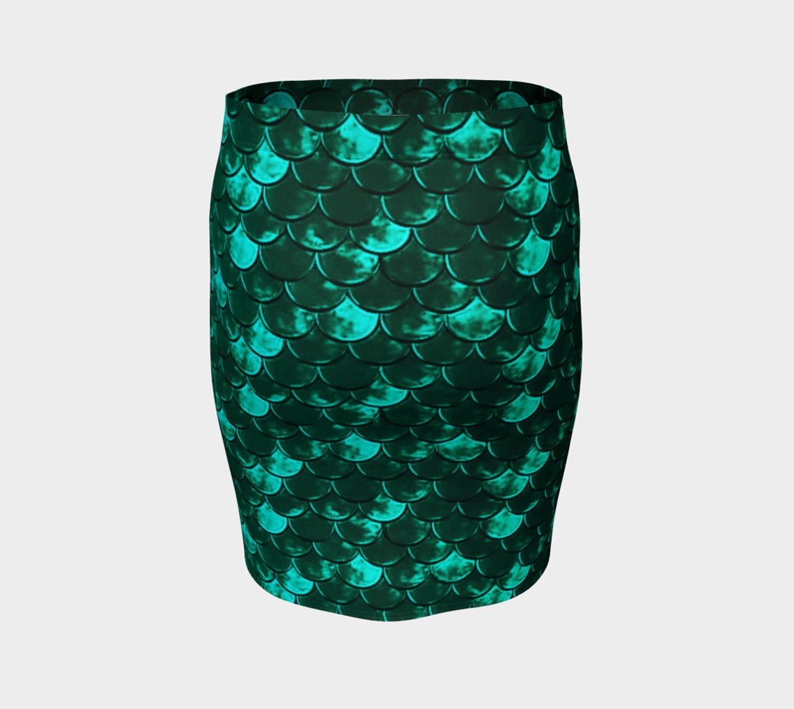 MERMAID SCALE SKIRT Women's Designer Fashion Skirt Mermaid - Etsy