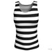 Black and White TANK TOP Referee Tank Top HALLOWEEN Shirt Womens Inmate ...
