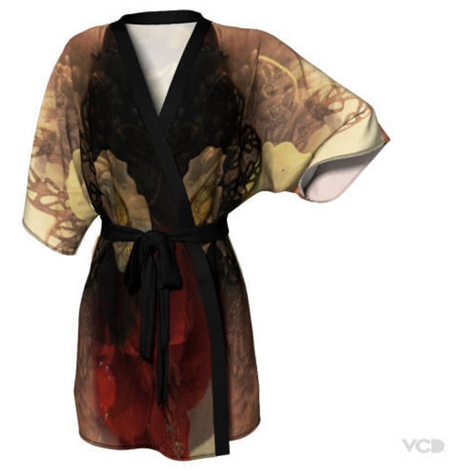 DESIGNER KIMONO ROBE Womens Designer Japanese Style Kimono - Etsy