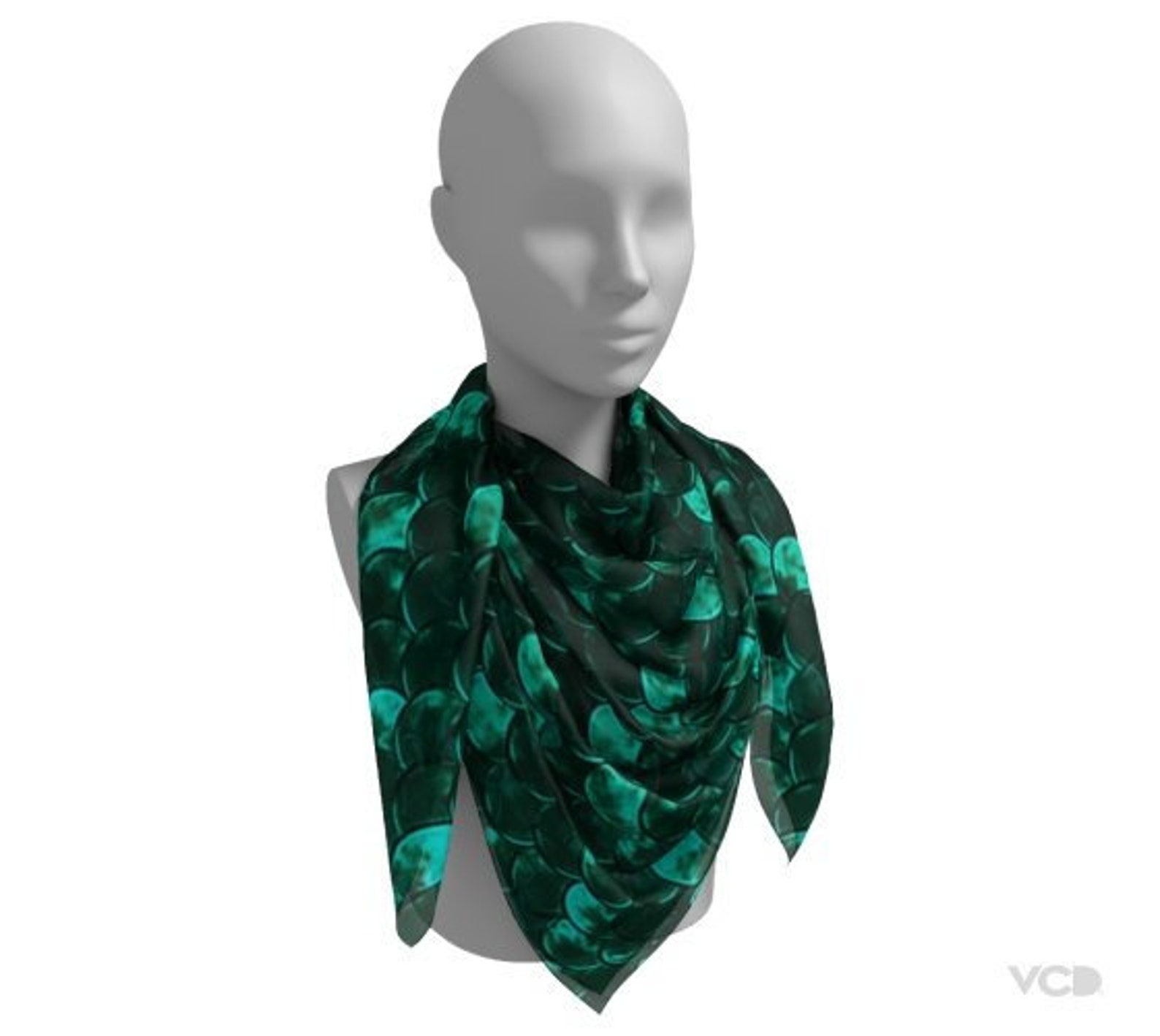 Mermaid SCARF Womens Beach Scarf Designer Fashion SCARVES for | Etsy