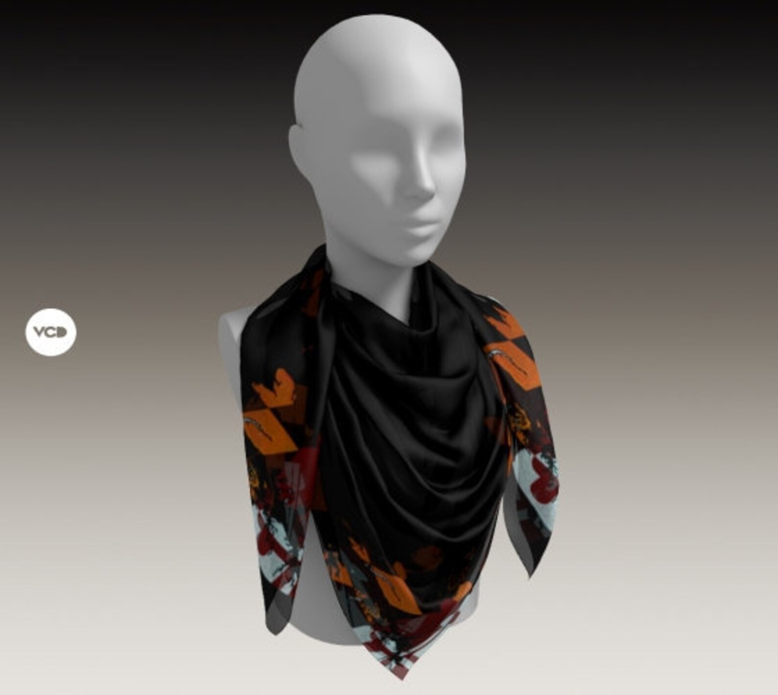 MARYLAND Flag Scarf Maryland SCARVES Printed Scarf Maryland State Flag ...