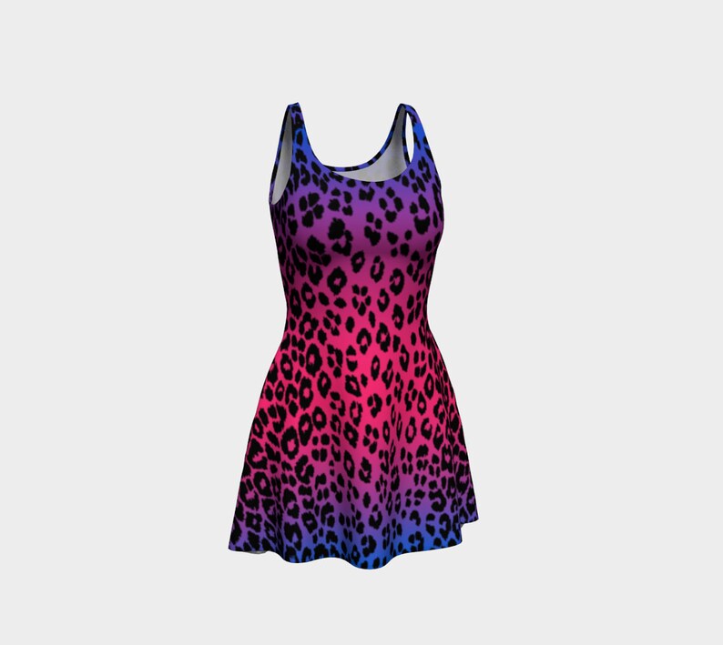 CHEETAH PRINT DRESS Women's Animal Print Cheetah Dress Sexy Mini Dress ...