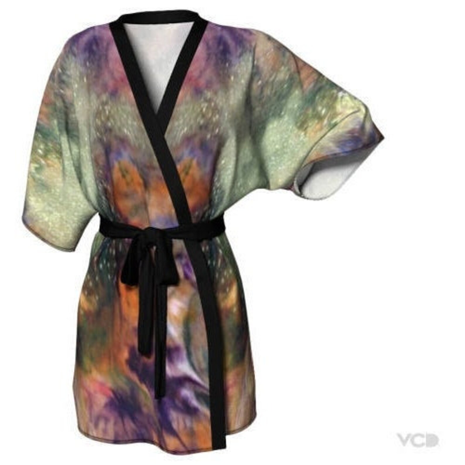 GALAXY KIMONO ROBE Women's Galaxy Kimono Lingerie Robe for - Etsy