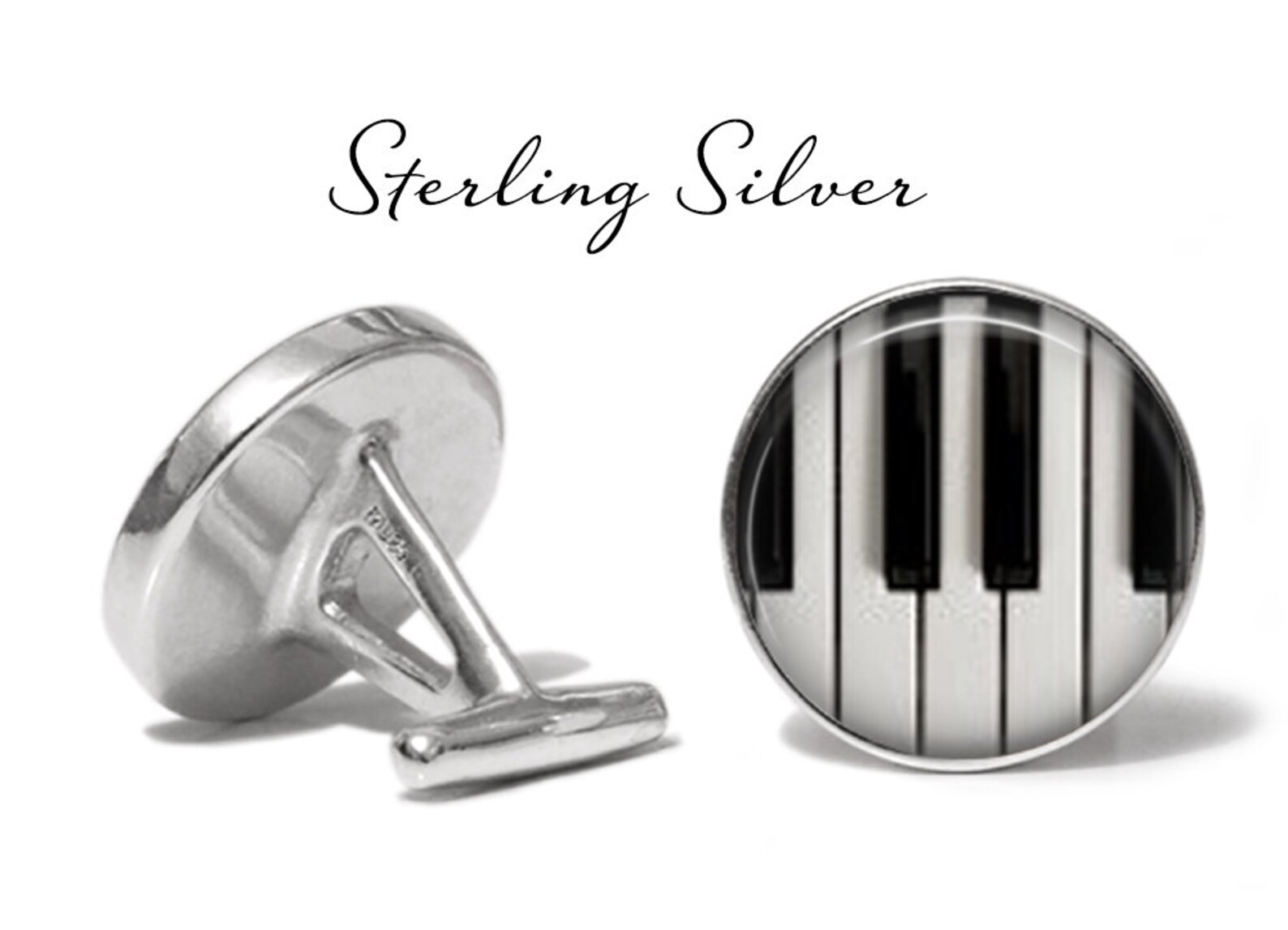 Piano Key Cufflinks Piano Cufflinks Pianist Cuff Links | Etsy
