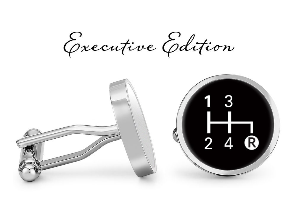 Shift Knob Cufflinks 4-speed Cuff Links Car Shifter Cufflink - Etsy