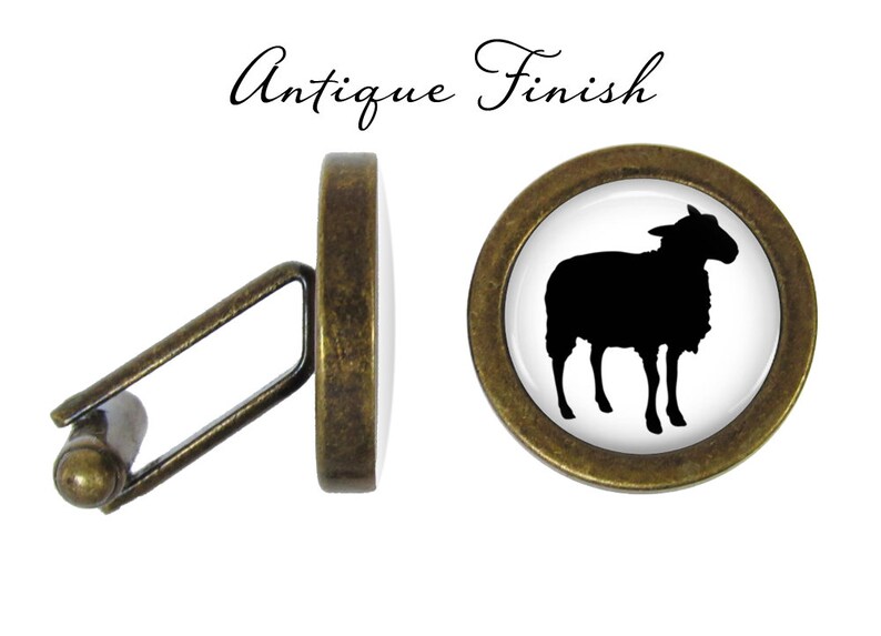 Sheep Cufflinks Wool Cuff Links Farmer Cufflink (lifetime Guarantee ...