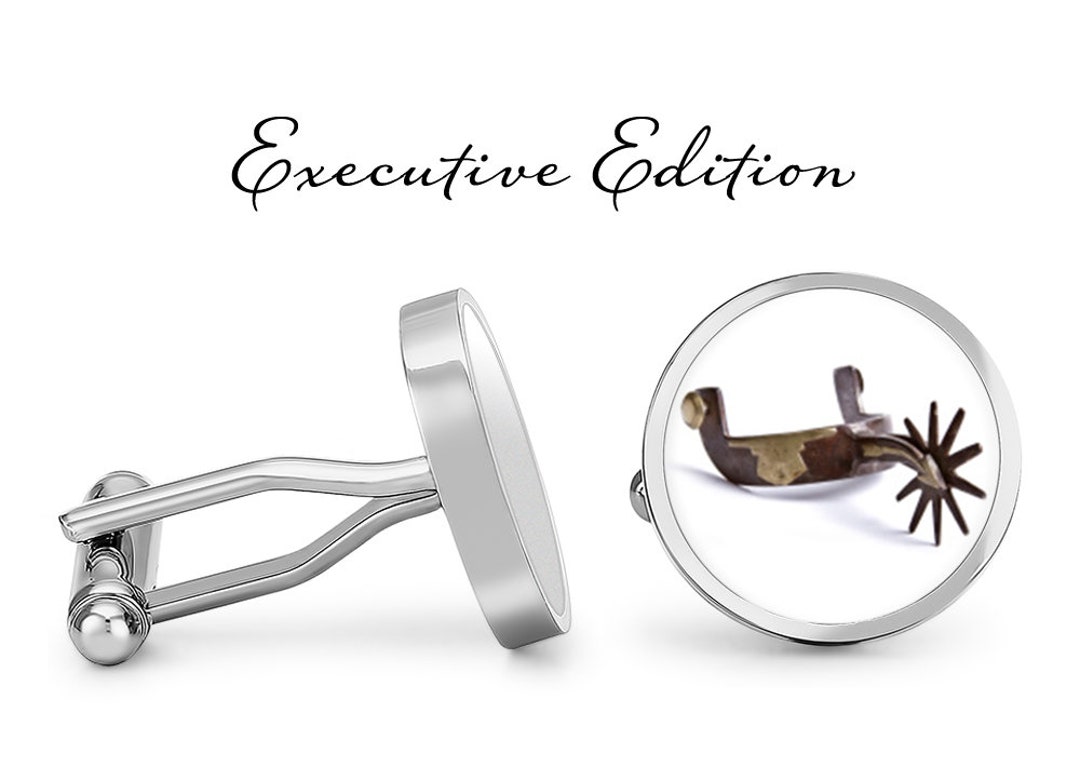 Spurs Cufflinks - Boot Spur Cufflinks - Western Cufflinks - Cowboy Cuff ...