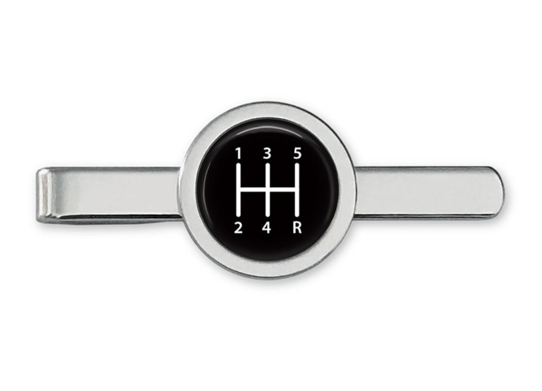 5 Speed Shift Knob Tie Clip - Car Shifter Tie Bar - Gear Shift Tie Clip ...